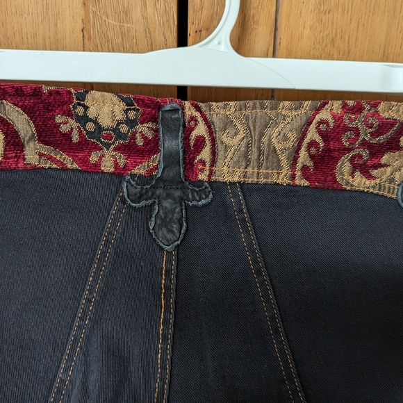 Serious | Jeans | Nwt New Serious Clothing La Jeans Tapestry Flare ...